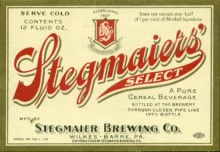 Vintage STEGMAIER'S SELECT Beer Shirts, T-Shirts, Hats and Apparel